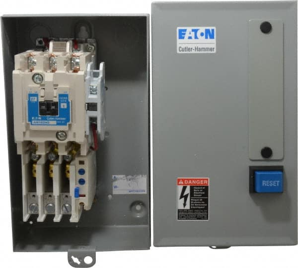 Eaton Cutler-Hammer 120 Coil VAC, NEMA Size 1, Nonreversible Enclosed ...