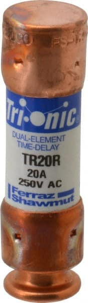 Ferraz Shawmut 160 VDC, 250 VAC, 20 Amp, Time Delay General Purpose ...