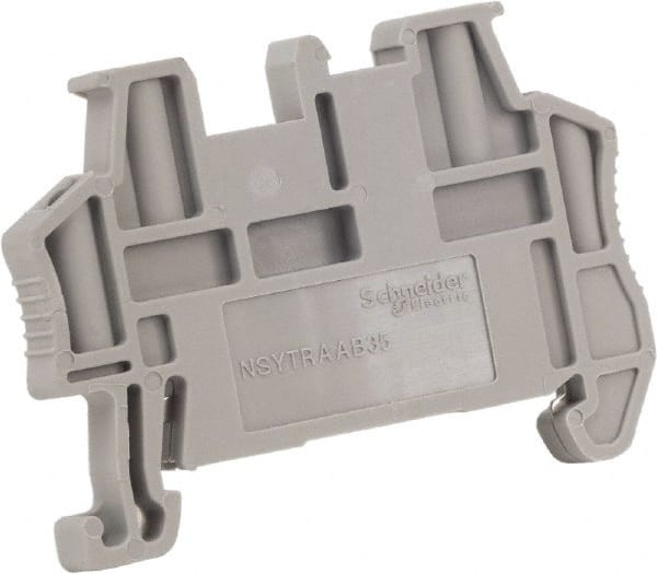 Schneider Electric 48.5mm Long, Terminal Block End Stop Use with NYST ...