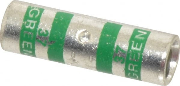 Thomas & Betts 1 AWG Compatible, Noninsulated, Crimp-On Butt Splice ...