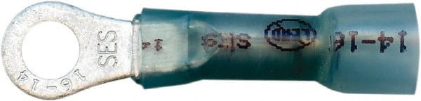 Made in USA 16-14 AWG Partially Insulated Crimp & Solder Connection ...