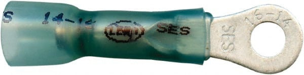 Made in USA 16-14 AWG Partially Insulated Crimp & Solder Connection ...