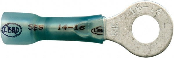 Made in USA 16-14 AWG Partially Insulated Crimp & Solder Connection ...