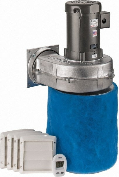 Electra-Kool 3 Phase, 4.1 to 3.6/1.8 Amp, 1200 CFM, 3,450 RPM, 1000 ...