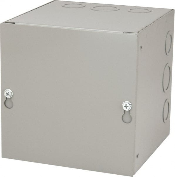 Cooper B-Line NEMA 1 Steel Junction Box Enclosure with Screw Flat Cover ...