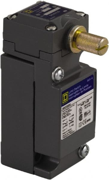 Square D DPDT, 2NC/2NO, Multiple VAC Levels, Screw Terminal, Rotary ...