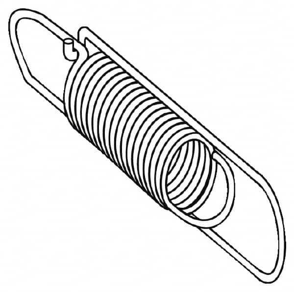 Telemecanique Sensors 7.2 Inch Long, Limit Switch End Spring For Use ...