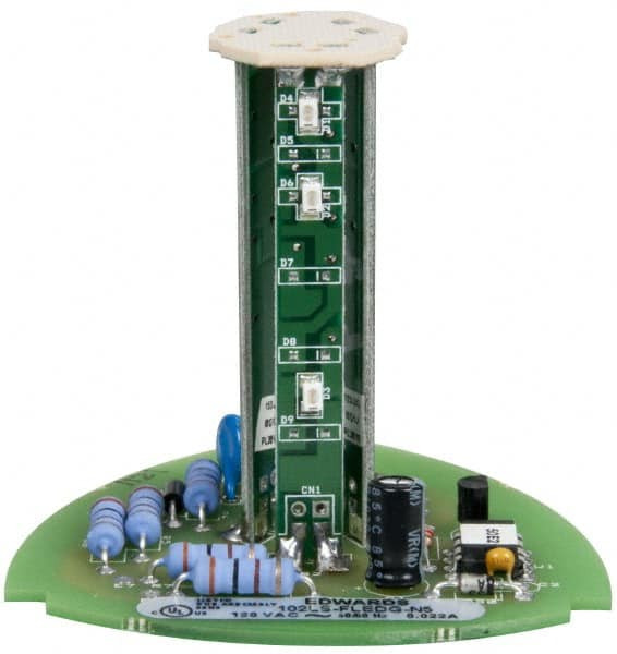 Edwards Signaling LED Lamp, Green, Flashing, Stackable Tower Light ...