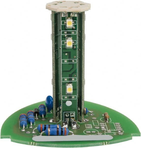 Edwards Signaling LED Lamp, White, Steady, Stackable Tower Light Module ...