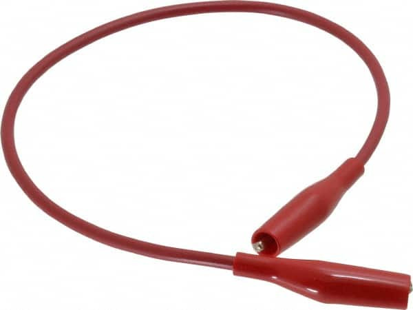 Pomona Electronics Red Electrical Test Equipment Patch Cord Use with ...
