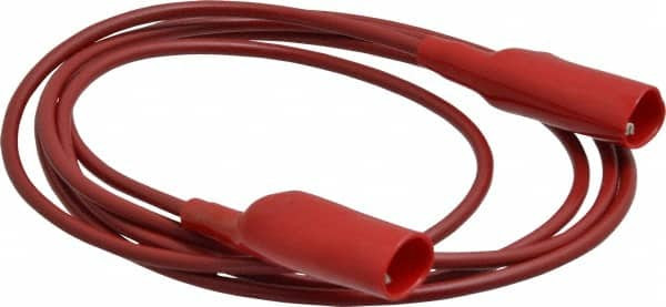Pomona Electronics Red Electrical Test Equipment Patch Cord Use with ...