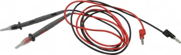 Pomona Electronics Black/Red Electrical Test Equipment Leads Set Use ...