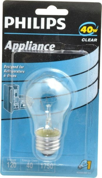 Philips 40 Watt Incandescent Residential/Office Medium Screw Lamp 2,700 ...