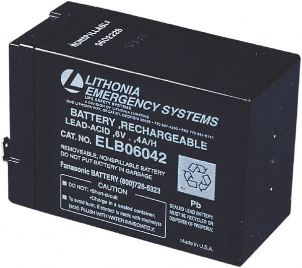 Lithonia Lighting Light Fixture Replacement Battery For Use with LED ...