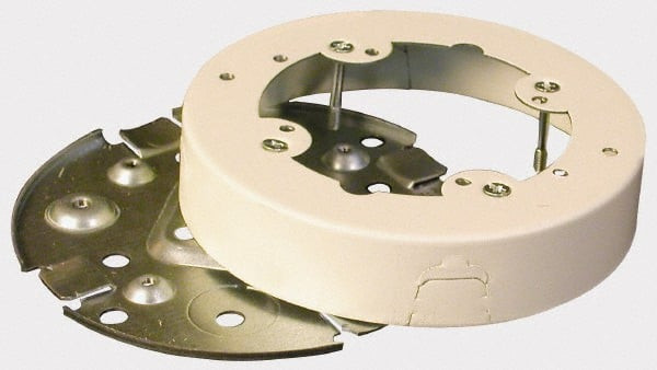 Legrand Wiremold 4-3/4 x 4-3/4 x 1" Steel Round Device Box 1 Gang, (5 ...