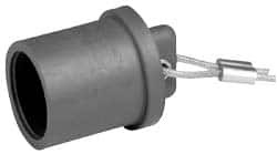 Leviton 3R NEMA Rated, Female, Red Single Pole Protective Cap For Use ...