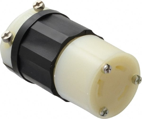 Leviton 480 VAC 30A NEMA L8-30R Industrial Twist Lock Connector 2 Poles ...