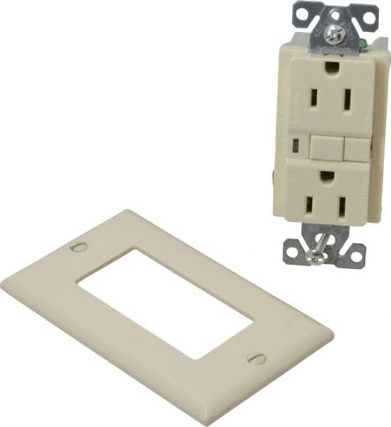 Cooper Wiring Devices 1 Phase, 5-15R NEMA, 125 VAC, 15 Amp, Self ...