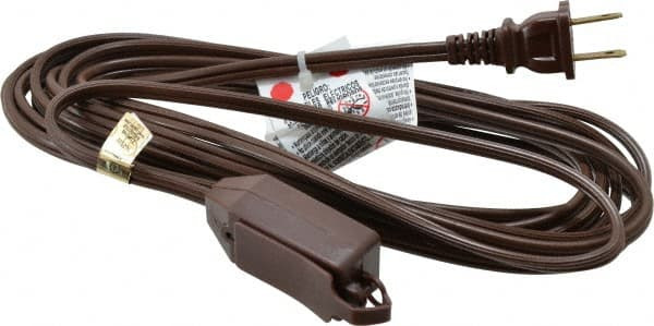 Southwire 15 ft., 16/2 Gauge/Conductors, Brown Indoor Extension Cord 1 ...