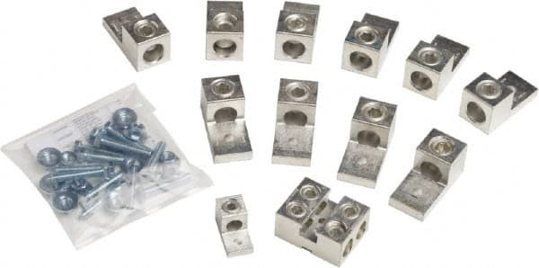 Square D 2, 6 AWG, Mechanical Transformer Lug Kit For Use with Single ...