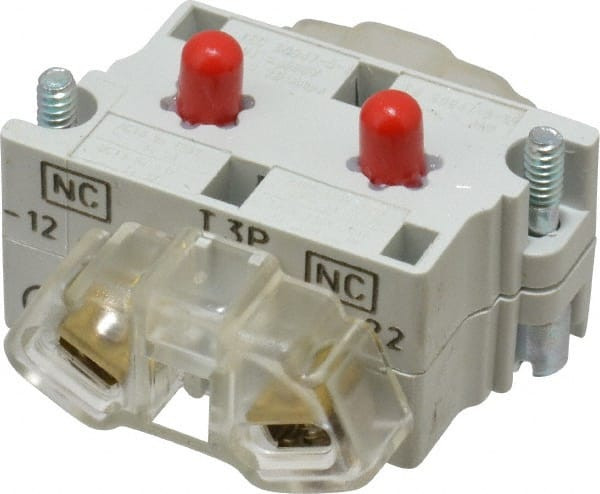 Eaton Cutler-Hammer 2NC, 0.5 Amp, Electrical Switch Contact Block 120 ...