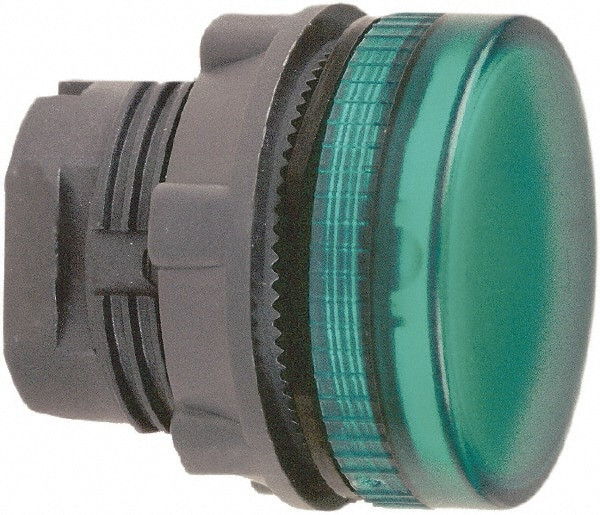 Schneider Electric Round Pilot and Indicator Light Lens Green ZB5AV033 ...