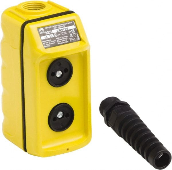 Schneider Electric 2 Operator, Pushbutton Pendant Control Station No ...