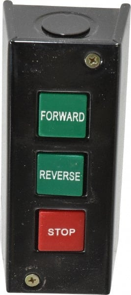 Value Collection 3 Operator, Pushbutton Control Station Forward-Reverse ...