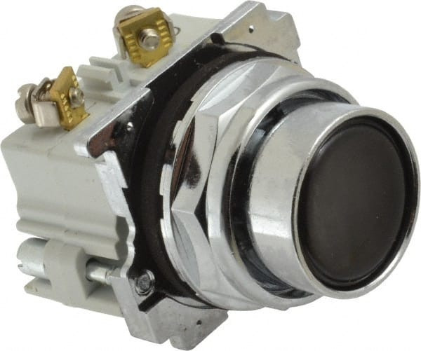Eaton Cutler-Hammer 30-1/2mm Mount Hole, Flush, Pushbutton Switch with ...