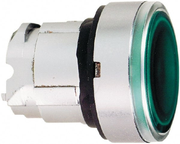 Schneider Electric 22mm Mount Hole, Flush, Pushbutton Switch Only Round ...