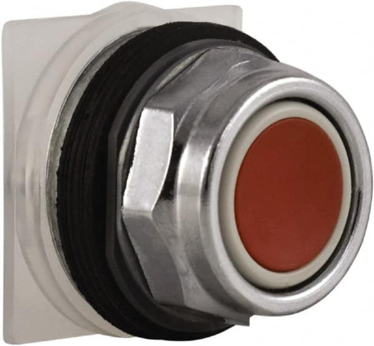 Schneider Electric 30mm Mount Hole, Extended Straight, Pushbutton Switch Only Round, Red ...