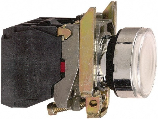 Schneider Electric 22mm Mount Hole, Flush, Pushbutton Switch with ...
