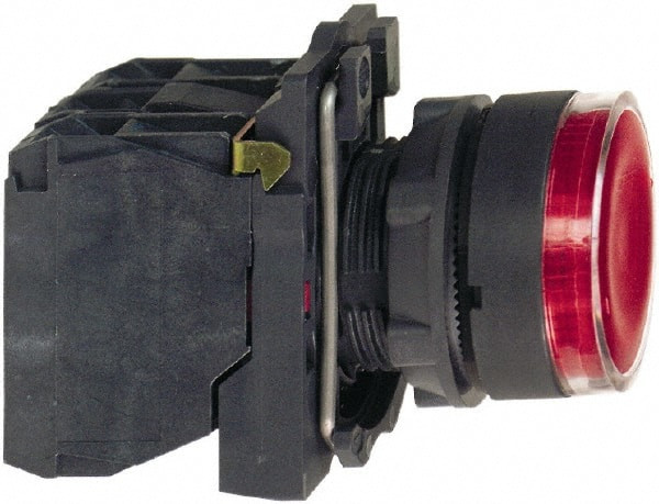 Schneider Electric 22mm Mount Hole, Flush, Pushbutton Switch with ...