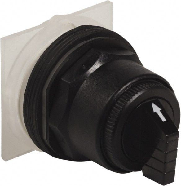 Schneider Electric 30mm Mount Hole, 3 Position, Knob and Pushbutton ...