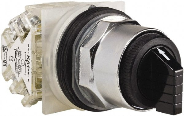 Schneider Electric 1.18 Inch Mount Hole, 3 Position, Knob and ...
