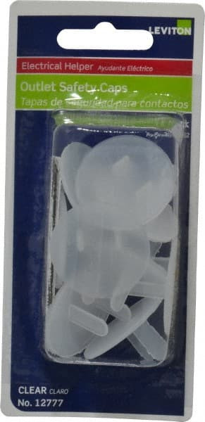 Leviton White Electrical Outlet Safety Cap For Use With Electrical ...