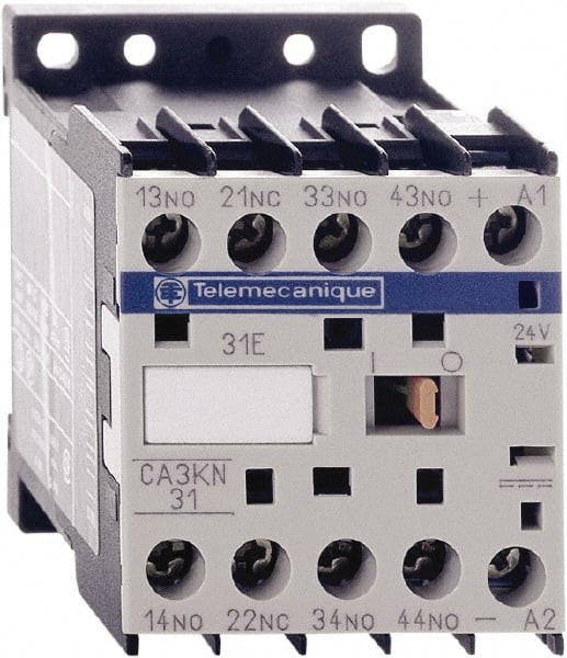 Schneider Electric 4NO, 24 VDC Control Relay 17 V CA3KN40BD - 69530228 ...