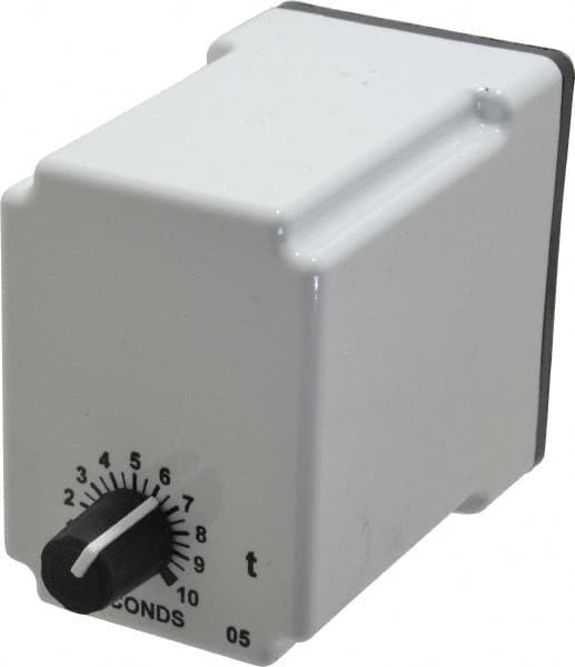 Macromatic 8 Pin, Multiple Range DPDT Time Delay Relay 10 Contact Amp ...