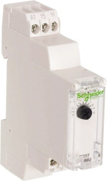 Schneider Electric 100 hr Delay, Multiple Range SPDT Time Delay Relay 8 ...