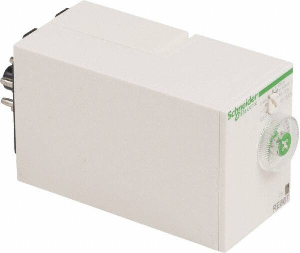 Schneider Electric 100 hr Delay, Time Delay Relay 8 Contact Amp, 24 VDC ...