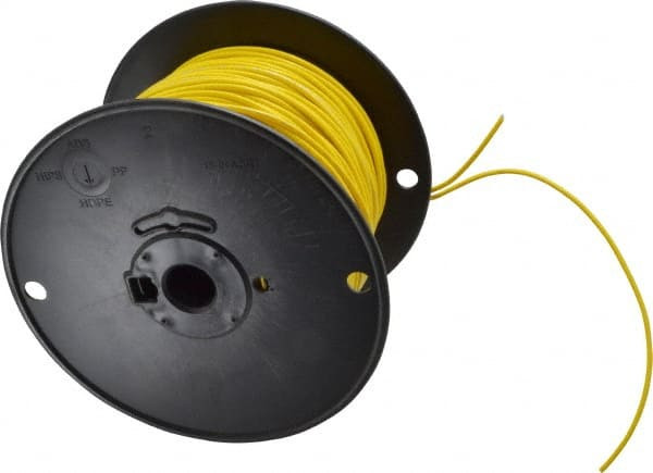 Southwire 18 AWG, 16 Strand, Yellow Machine Tool Wire PVC, Acid ...