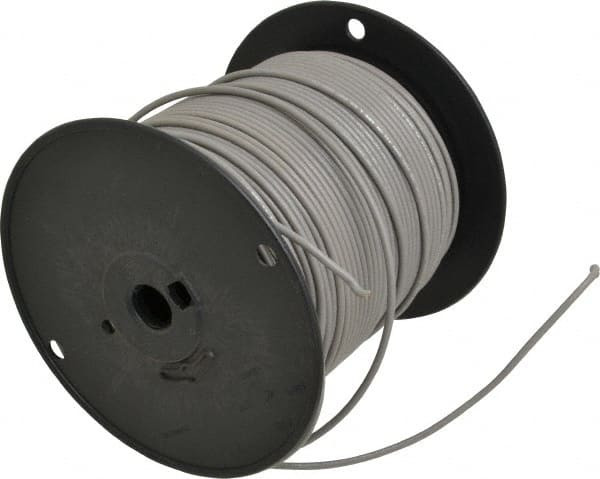 Southwire 14 AWG, 41 Strand, Gray Machine Tool Wire PVC, Acid, Moisture ...