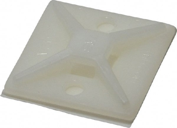 Thomas & Betts Natural (Color), Nylon, Four Way Cable Tie Mounting Base ...