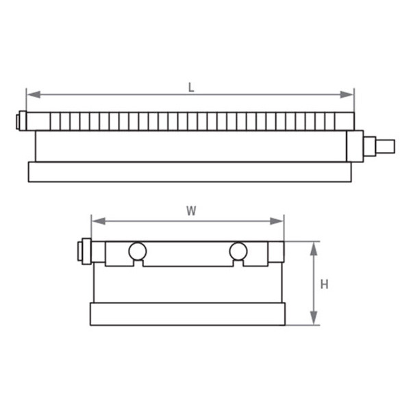 MPI Electromagnetic Longitudinal Fine Pole Surface Grinding Chucks ...