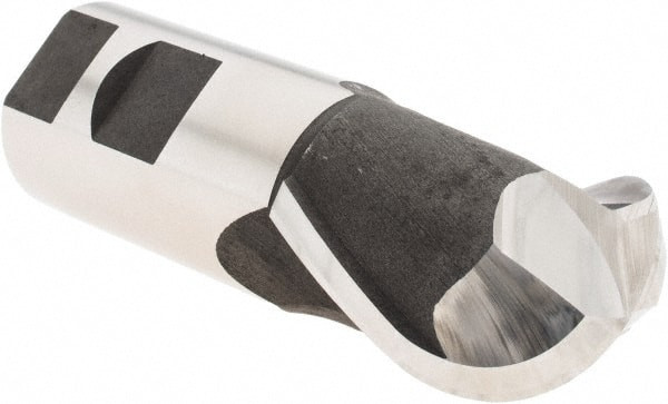 Melin Tool 1-5/8" Diam, 1-5/8" LOC, 2 Flute High Speed Steel Ball End ...
