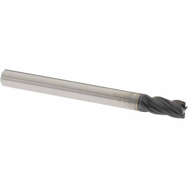 OSG 3/16" Diam 4 Flute Solid Carbide 0.01" Chamfer Width Corner Chamfer ...