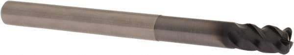 OSG 10mm Diam 4 Flute Solid Carbide 2mm Corner Radius End Mill WXS ...