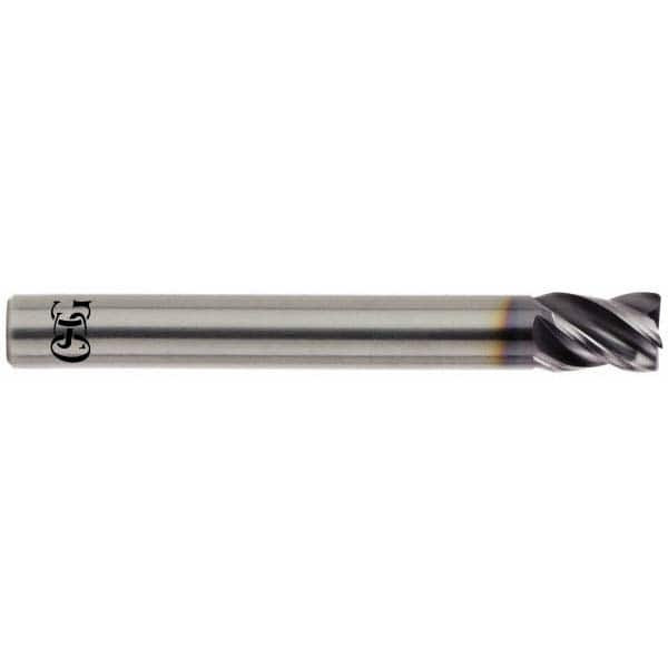 OSG 5/8" Diam 4 Flute Solid Carbide 0.02" Chamfer Width Corner Chamfer ...