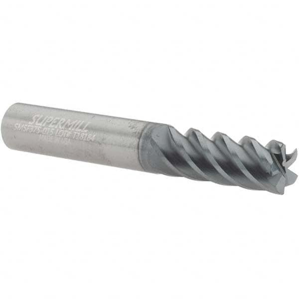 Supermill Corner Radius & Corner Chamfer End Mills, Mill Diameter (Inch ...