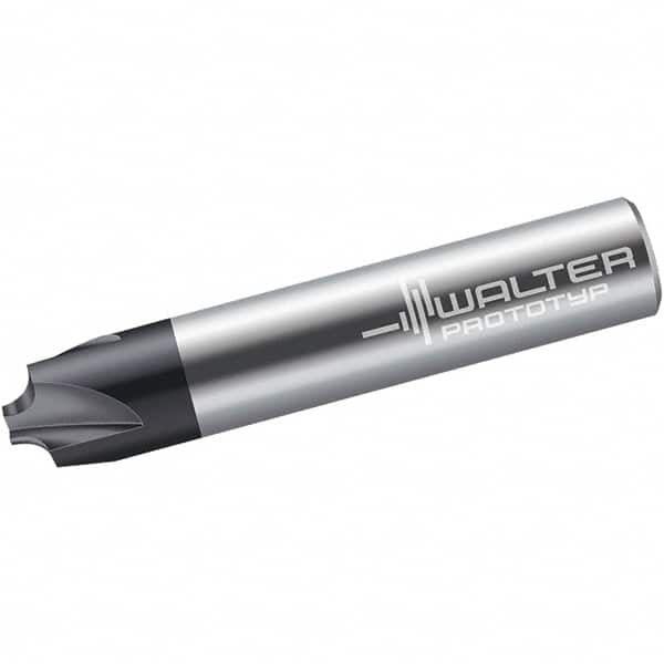 Walter Prototyp 3/16" Radius, 3/4" Diam, 4 Flute Solid Carbide Corner ...